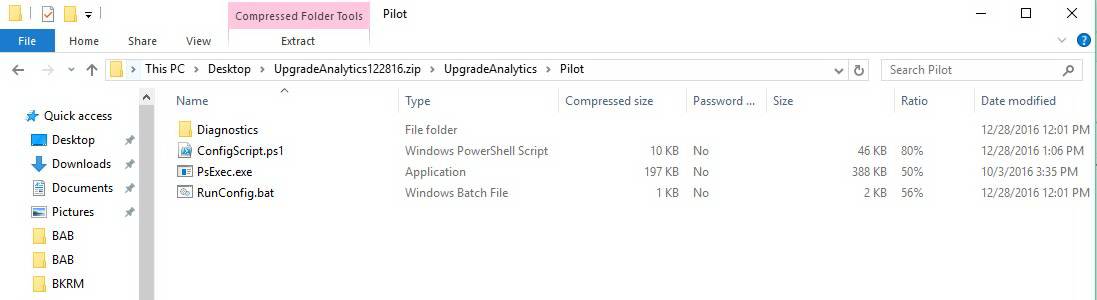 Windows 10 Upgrade Readiness - ENFRASYS